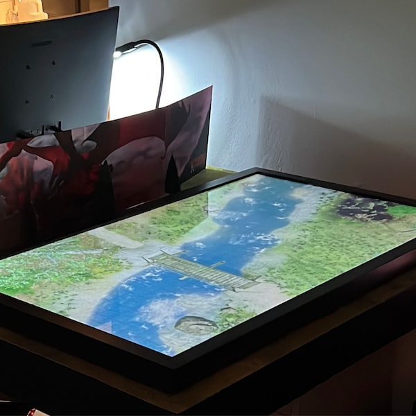 The Dungeon Display A Portable RPG Gaming Board 4K UHD 43 TV Included ...