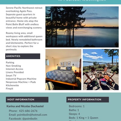 Vacation Rental Welcome Card Template Edit Online With Canva, Airbnb ...