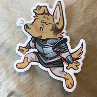 Dog Laios Stickers Dungeon Meshi - Etsy UK