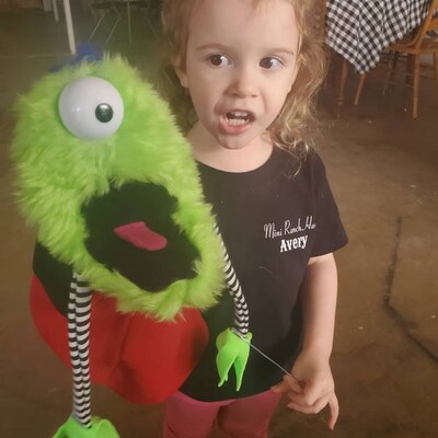 Cyclops Alien Puppet - Etsy