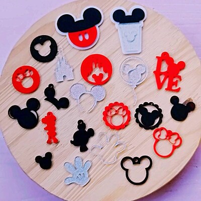 Checkered Mouse Mickey Minnie Mouse Movie Retro Ears Head - Etsy