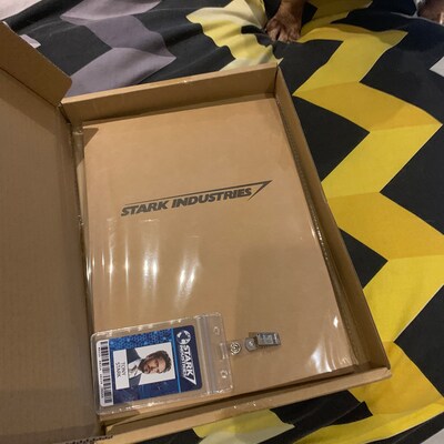 Iron Man Secret File Ironman Tony Stark S.H.I.E.L.D. Files Paper Props ...