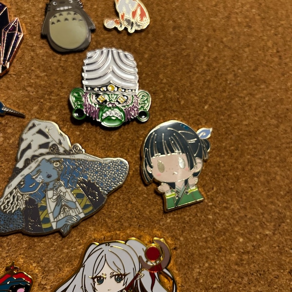 Blue Haired Singer • Virtual Singer | Kawaii Chibi Gold Hard Enamel Pin ...