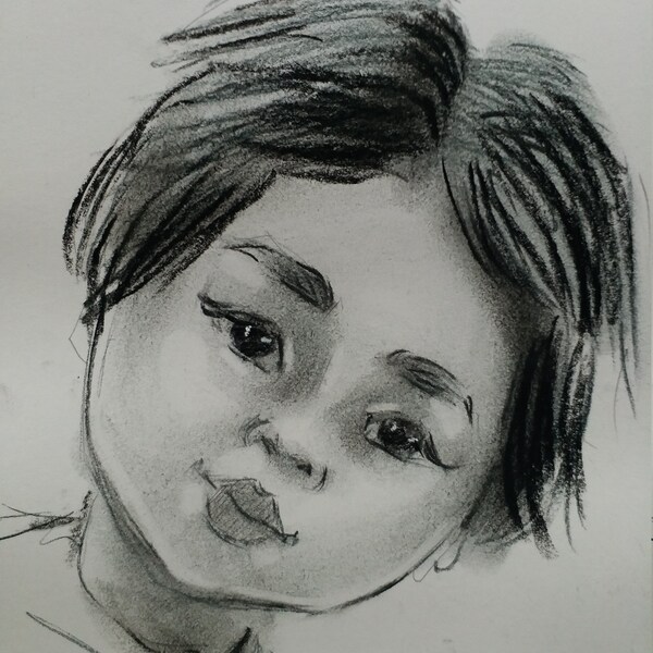 First Kiss With Future Husband, Drawing, Digital Download, Simple ...