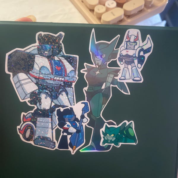 Transformers Stickers! Soundwave|blaster|jazz - Etsy