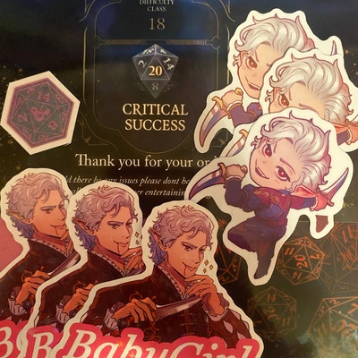 Fanmade BG3 Companion Sticker Pack - Etsy