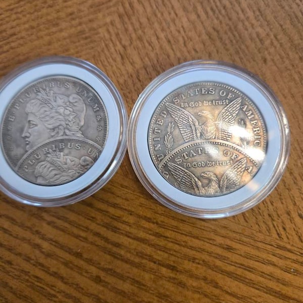 1796 Error Double Strike U.S. Dollar Style Coin - Hobo Nickel Coin - 2 ...