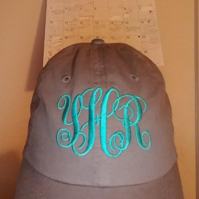 Monogrammed Baseball Cap - Etsy