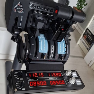 Logitech Flight Panel Under Desk Mounts - Etsy