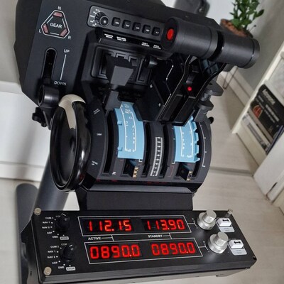 Logitech/saitek Panel Under Mount for Honeycomb Bravo Throttle - Etsy