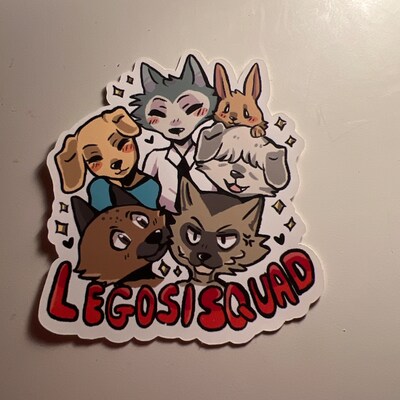 Beastars Room 701 Legosi Squad - Etsy