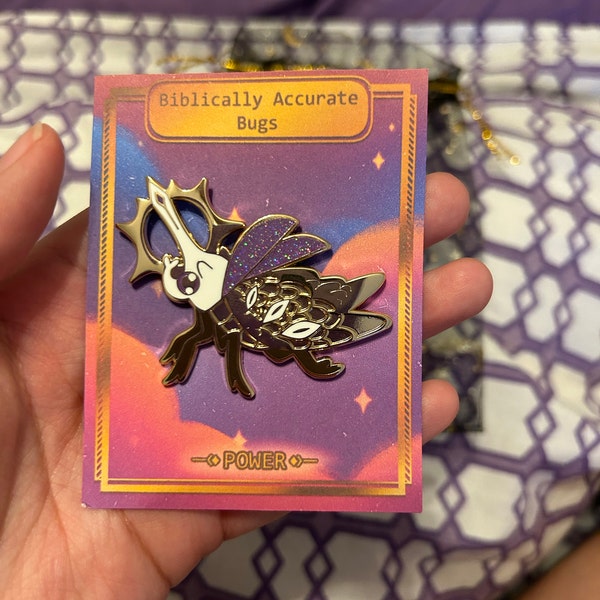 Biblically Accurate Bugs | 2in ENAMEL PINS - Insect Angels - Etsy