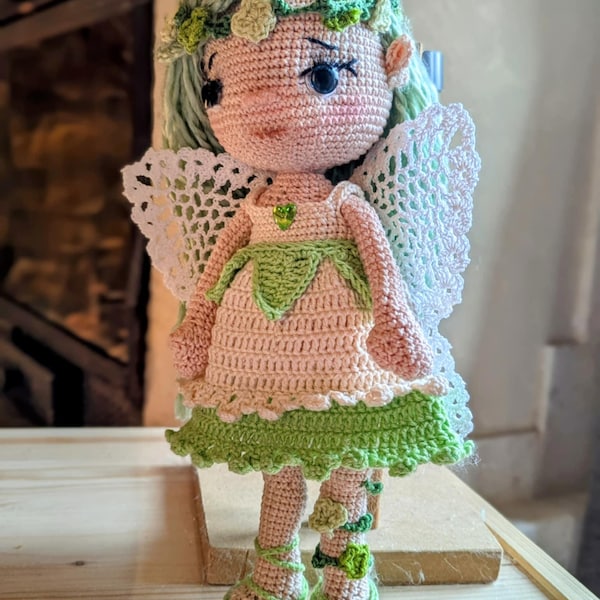 Fairy Girl Lila English Pattern - Etsy