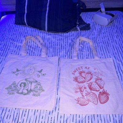 Cottagecore Cute Tote Bag Canvas Tote Bag Grocery Tote Bag Cute Tote ...