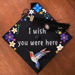 Custom Graduation Cap Iron on Transfer, Graduation Cap Decal, Custom ...