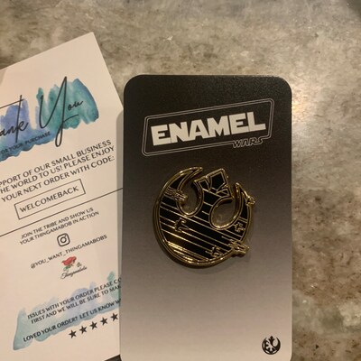 Star Wars Inspired Rebel Symbol Rebel X-wings Pin Badge - Etsy