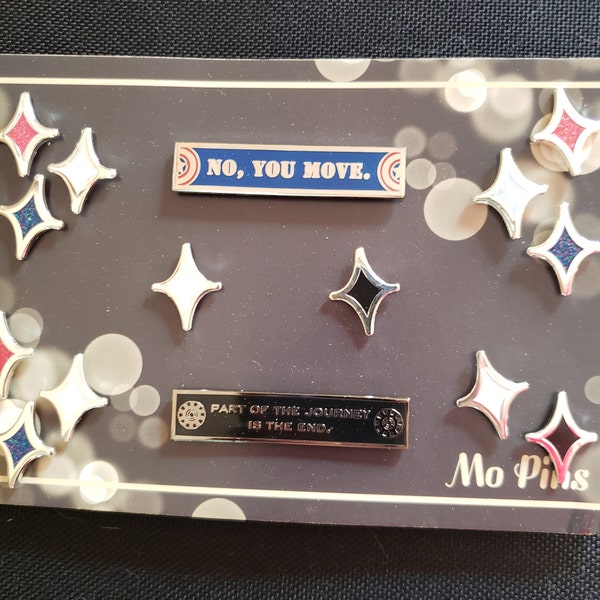 No, You Move - Captain America, Peggy Carter Quote Pin - 2" Wide - Etsy
