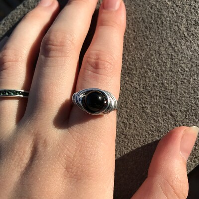 Healing Crystal Ring, Healing Gemstone Ring, Healing Crystal Jewelry ...