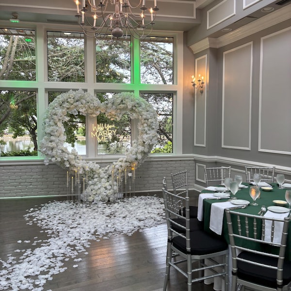 Japanese Cherry Blossom Wedding Arch Flowers With Artificial Ivory Rose ...