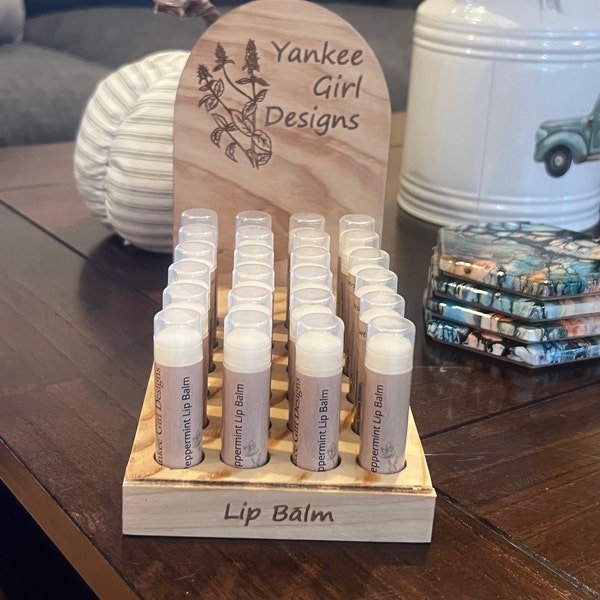 Lip Balm Display With Sign - Etsy