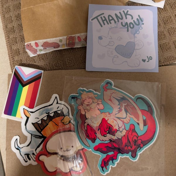 Chimera Falin Stickers Dungeon Meshi - Etsy