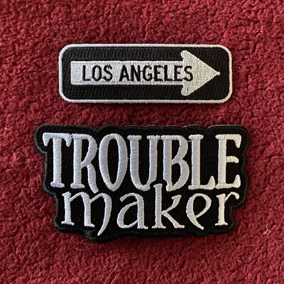 JESUS FORGIVES Biker PATCH Iron-on Embroidered Applique - Etsy