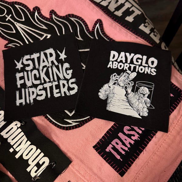 Tax the Rich Feed the Poor Punk Patch DIY Metal Crust Doom Ska Canvas ...