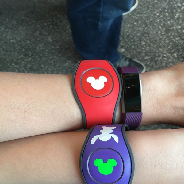 Mickey Mouse Head Sized for the Center Portion of Disney Magic Band ...