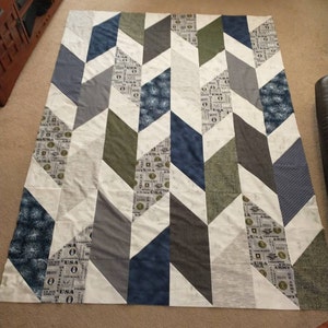 Modern Quilt Pattern boho Chic Easy & Fun Quilt Using Precuts Layer ...