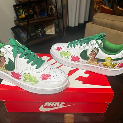 The Beauty and the Beast Disney Princess Custom Nike Air Force 1 - Etsy