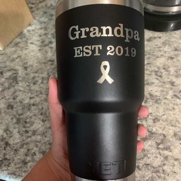 YETI, Personalized 30 Oz YETI, Custom Stainless Steel YETI, Custom Logo ...