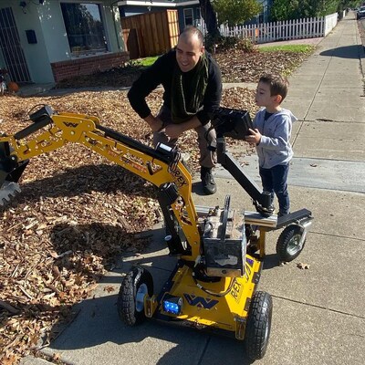 DIY Mini Metal Excavator for Kids Dxf Files and Drawing - Etsy