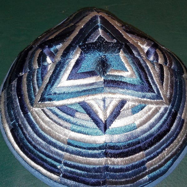 Yair Emanuel Hand-painted Tree of Life Jewish Hanukkah Menorah Birds ...