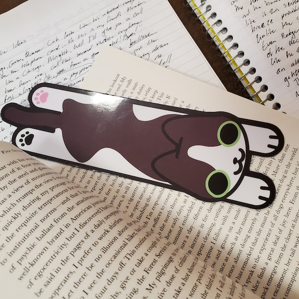 Long Cat & Dog Bookmarks - Etsy