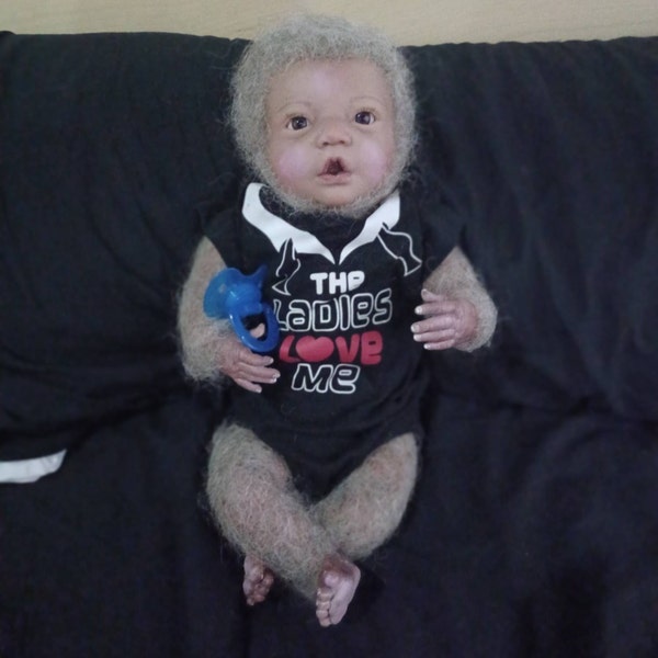 Reborn Gorilla Artist Doll Baby Ape Hybrid Monkey - Etsy Canada