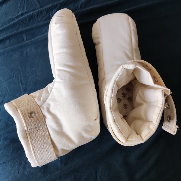 Asylum Restraining Booties Soft Padded Booties for Asylum Patient ...