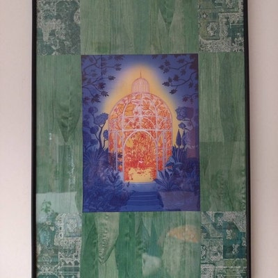 Deepsea Screenprint by Megan Handmade Silkscreen Print Poster With ...