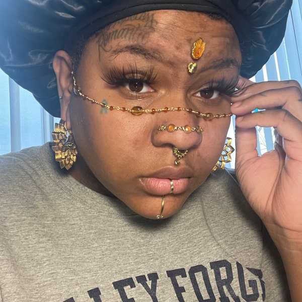 LIPLORE - NAGI SPIRIT | Nagi Lip Cuff - Tribal Jewelry, No Piercing ...