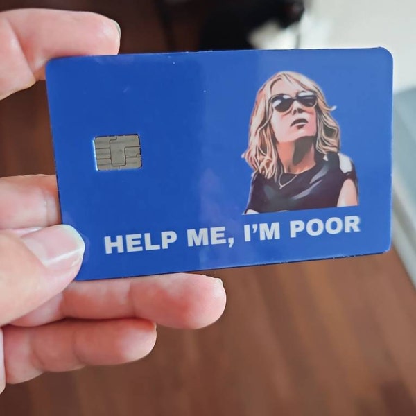 Kawaii Cat Rainbow Confetti Credit Card Skin, Funny Credit Card Skin ...