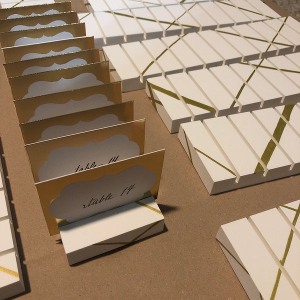 Place Card Holders for Wedding & Event Magical Place Card Display ...