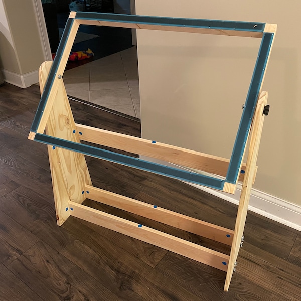 Rug Hooking Punch Needle Wooden Floor Stand With Gripper Strip Optional ...