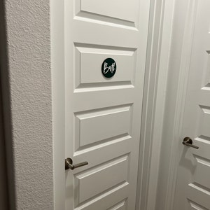 3D Restroom Sign With Pets Restroom Sign for Veterinarian Office Gift ...