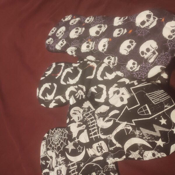 MADE TO ORDER Reusable Cloth Pad Sets Period Pads Eco Friendly Gothic ...