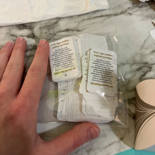 Pack 20 Only for Tears of Joy Tissue, Thank You for Sharing Our Special ...