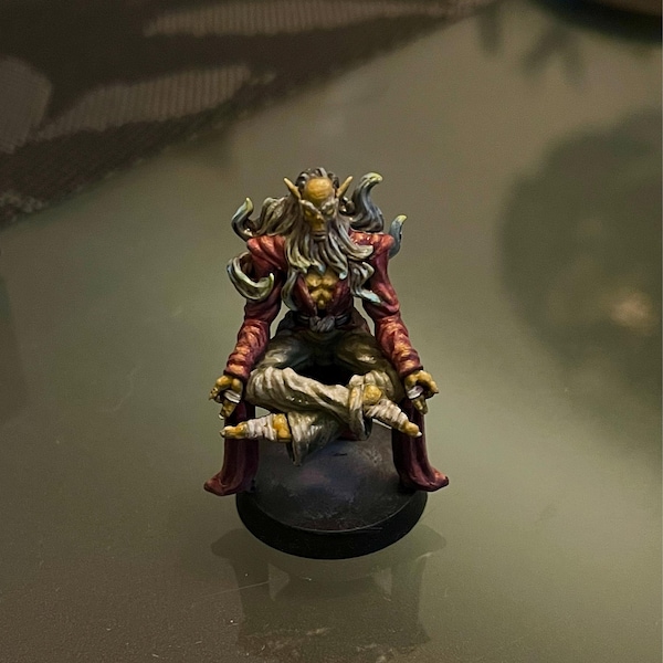 Githzerai Grand Monk Miniature for Dungeons and Dragons - Etsy