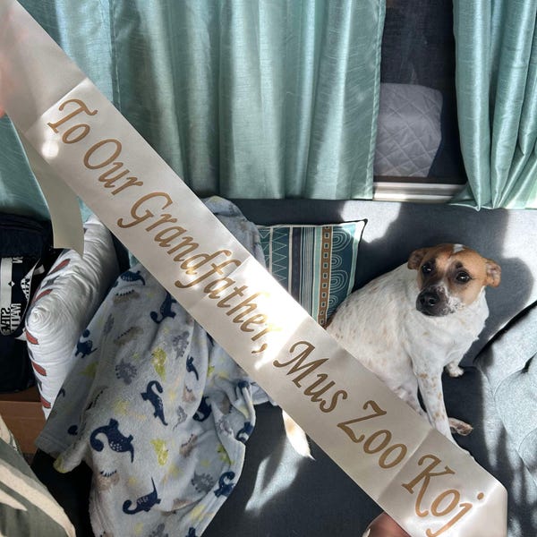 Custom Memorial Funeral Sash Ribbon for Wreaths - Etsy