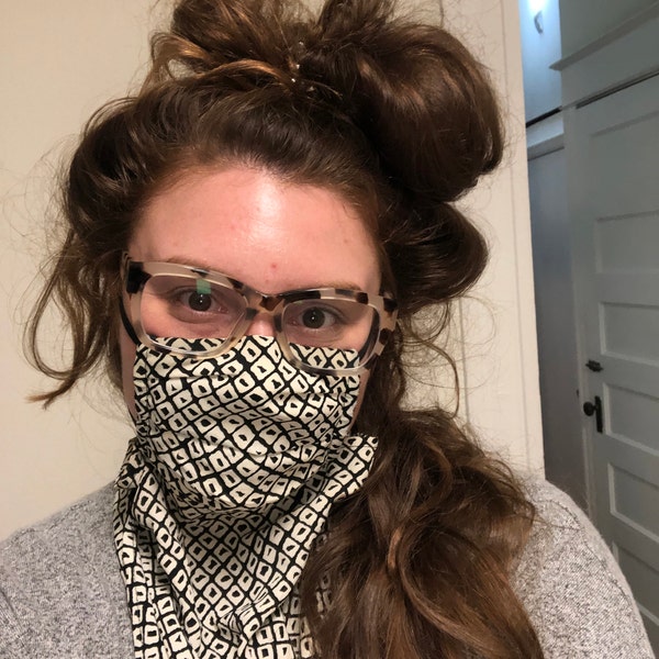 BACK TO SCHOOL Kids & Woman Silk Face Mask Scarf-anti-drop - Etsy