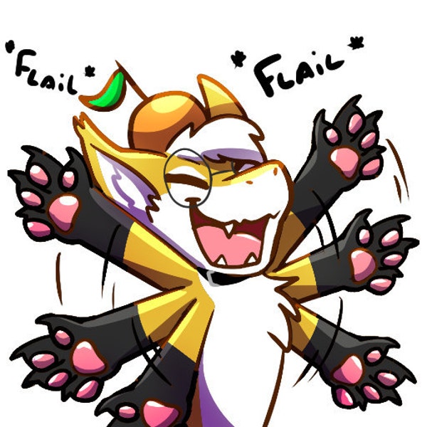 Telegram Stickers - Custom Furry Sticker for Telegram, Made-to-order ...