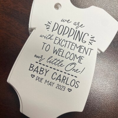 We Are Popping With Excitement to Welcome Our Little One Popcorn Baby ...