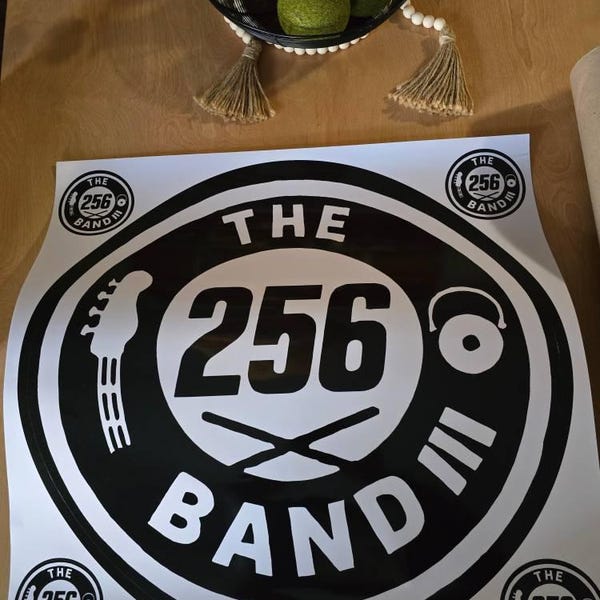 Custom Drum Sticker, Custom Drum Decal - Add Custom Image or Logo ...